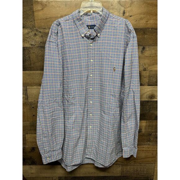 Ralph Lauren | Shirts | Ralph Lauren Mens Long Sleeve Button Up Size 3xlt | Poshmark